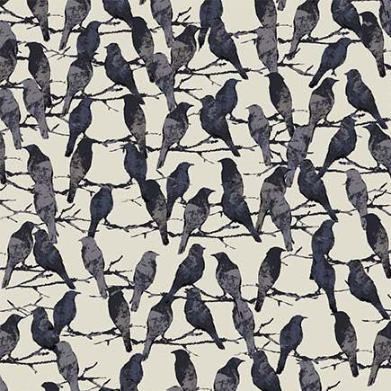 Bootiful - The Raven - Cream – Quilting Mayhem