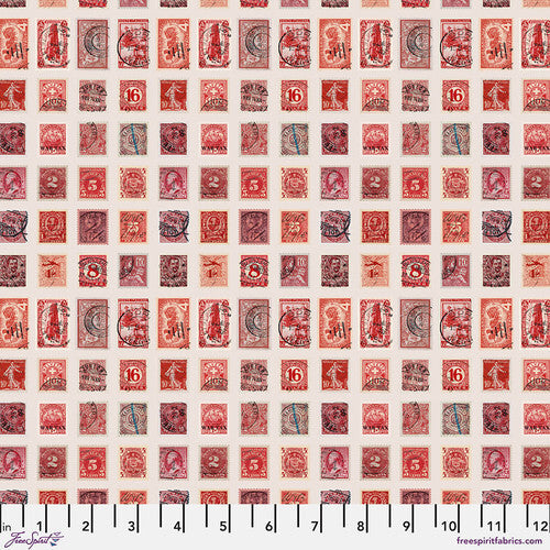 Eclectic Elements - Red Palette - Stamps – Quilting Mayhem