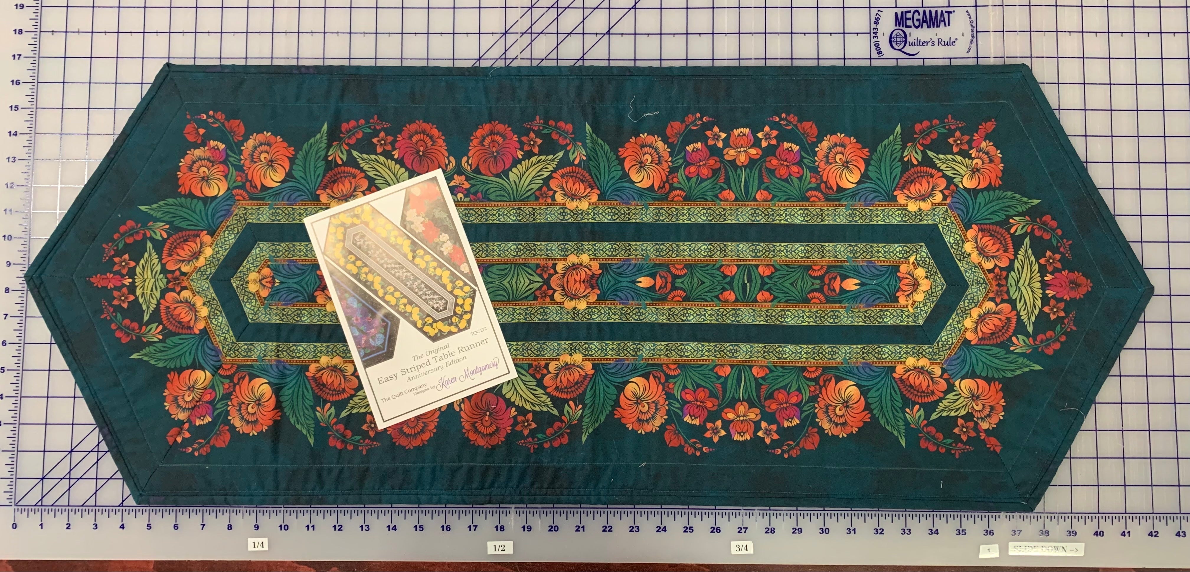 Easy Striped Table Runner Kit – Quilting Mayhem