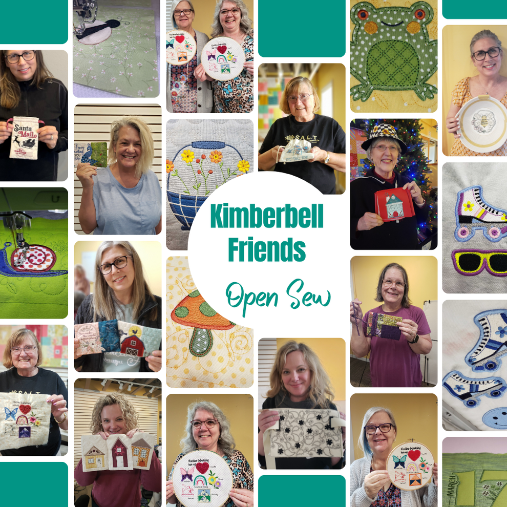 Kimberbell Friends Open Sew – Quilting Mayhem