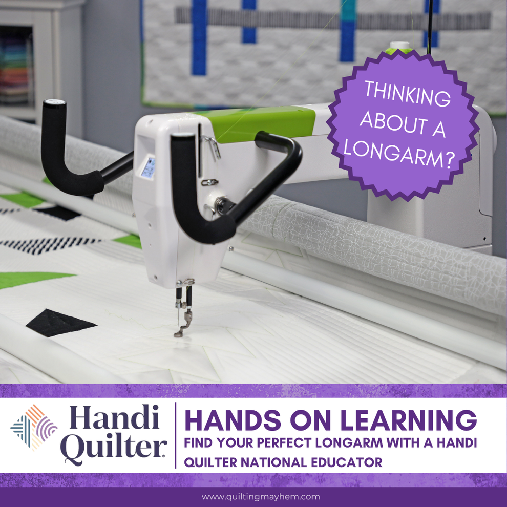 Handi Quilter Two-Day Event for Non-Owners – Quilting Mayhem