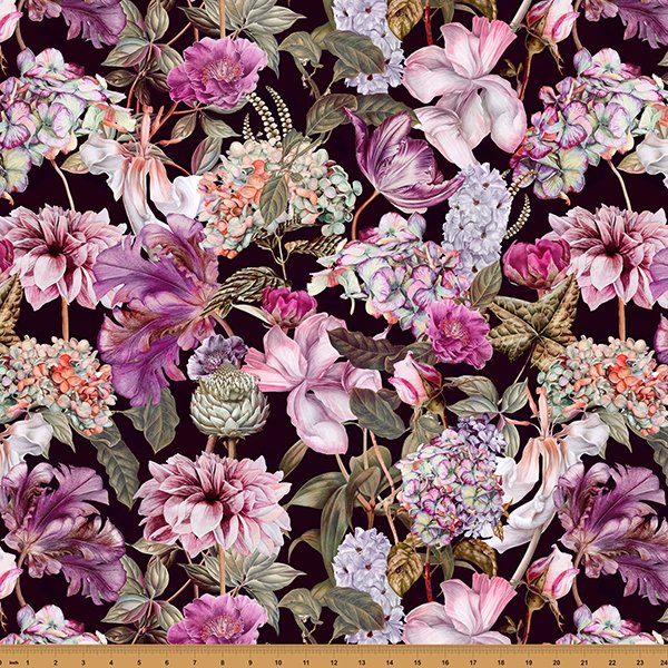 Tropic Walk - Deep Fuchsia – Quilting Mayhem